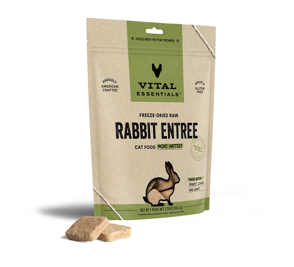 VE FDR Rabbit Mini Patties Cat Food 3.75 OZ – pppet.ca