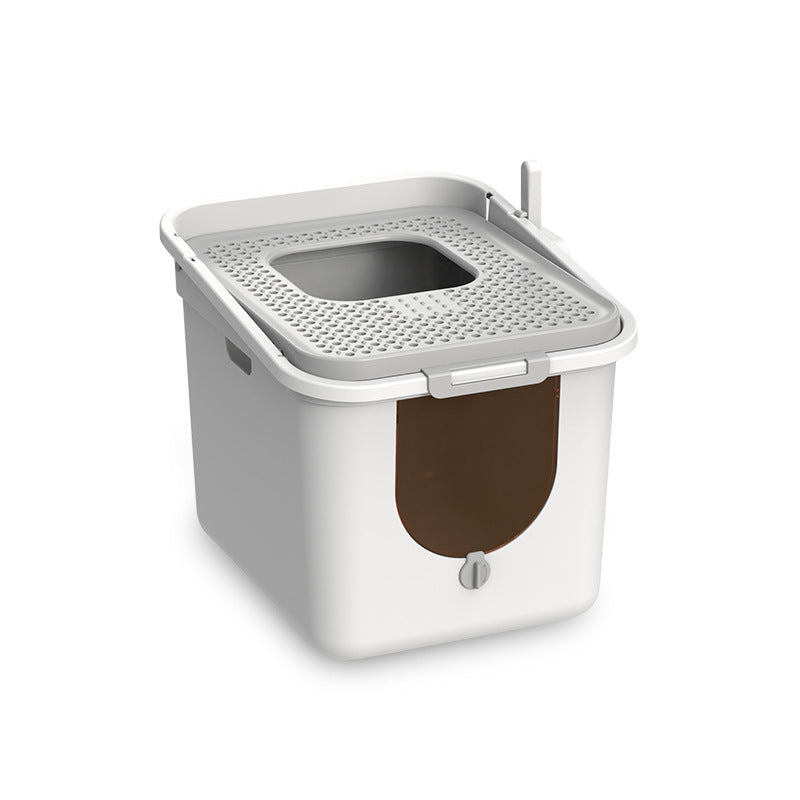 Enclosed Bucket Cat Litter Box – pppet.ca