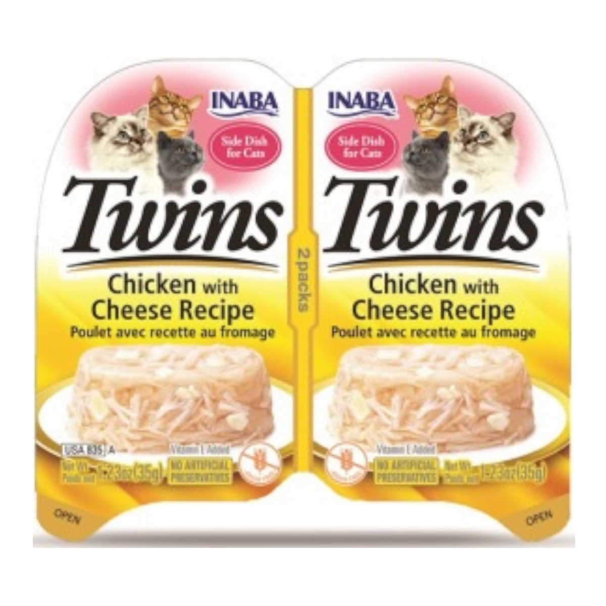 Inaba Cat Twins Chicken with Cheese Recipe – pppet.ca